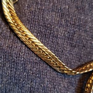 Vintage | Jewelry | Gold Ribbon Chain | Poshmark